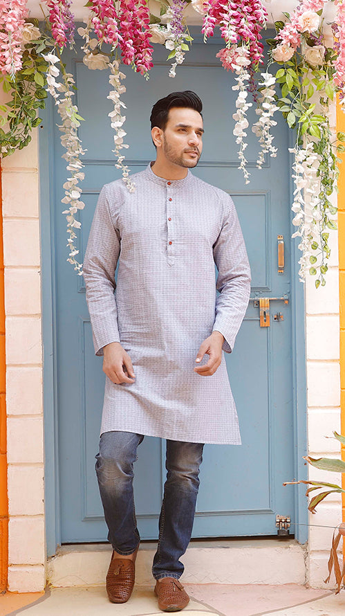 Handloom Kurta Sets | Handloom Kurta for Men - Shramdaan